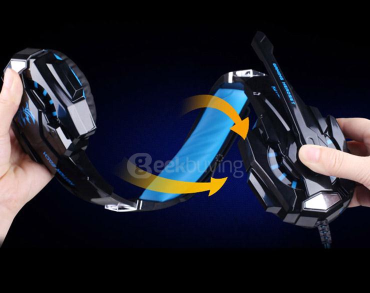 EACH G9000 3.5mm Glaring LED Light Gaming Headset