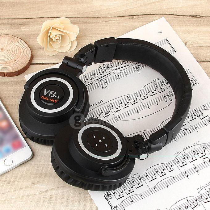 OVLENG V8-3 Foldable Super Bass Wireless Headset