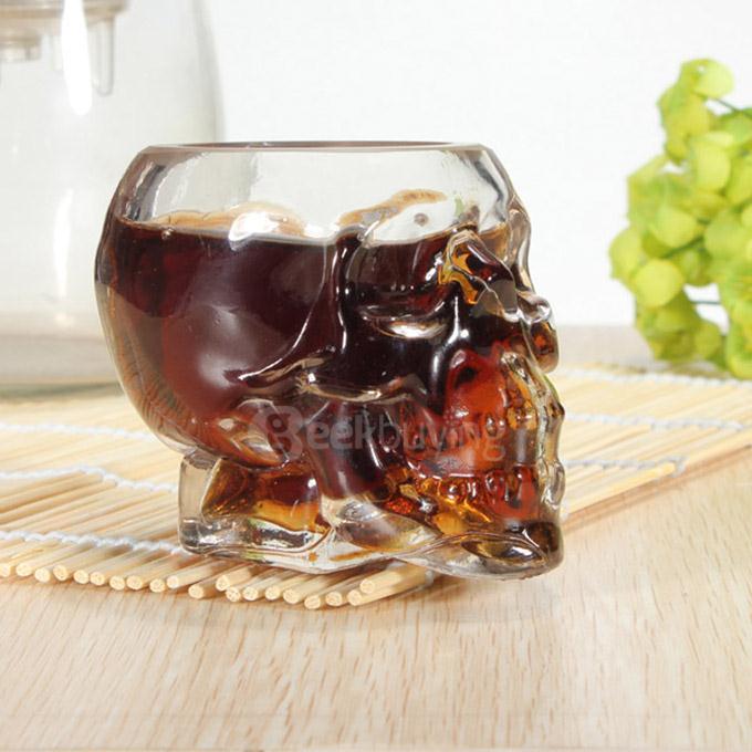 Crystal Skull Head Vodka Whiskey Glass Cup Crystal Skull Head Vodka Whiskey Glass Cup
