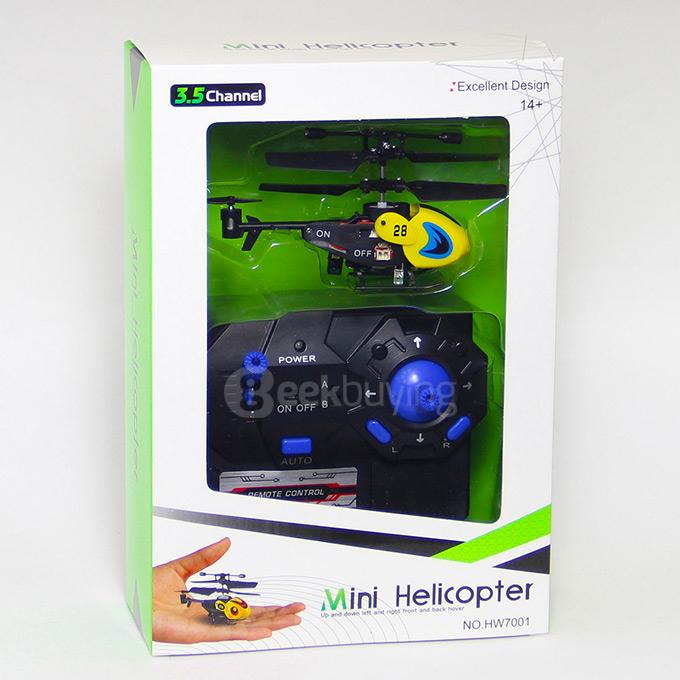 HW7001 3.5CH Mini Remote Control Gyro Gyroscope RC Helicopter
