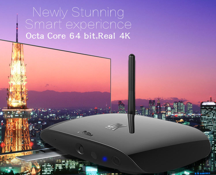 Cloudnetgo CR13 PLUS Android 5.1 4K RK3368 Octa-Core 2.4G/5G TV BOX