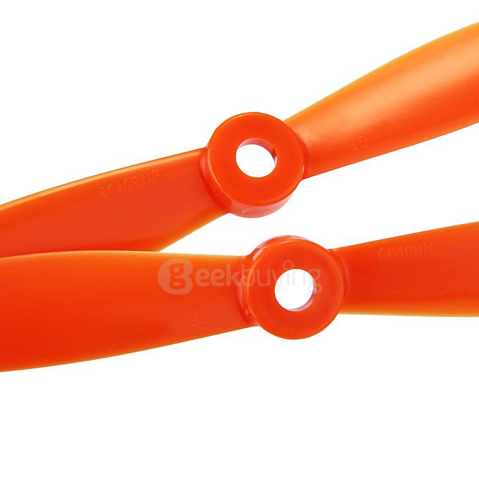 2 Pairs Gemfan 6040 Bullnose 6x4 Inch ABS Propeller