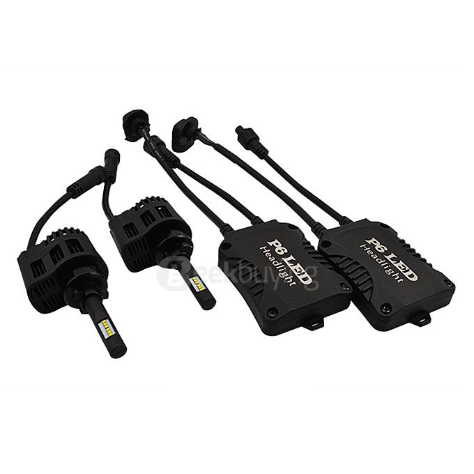 P6 Philips Chips 55W 4500lm LED Car Headlight Car Headbulb