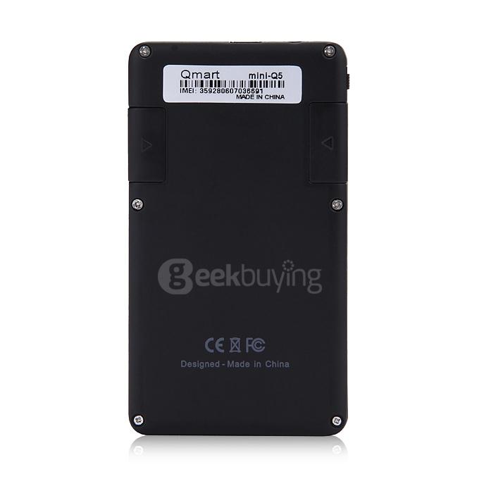Qmart Q5 Ultra Thin Slim 1.0inch Bluetooth Mini Pocket Card Cell Phone
