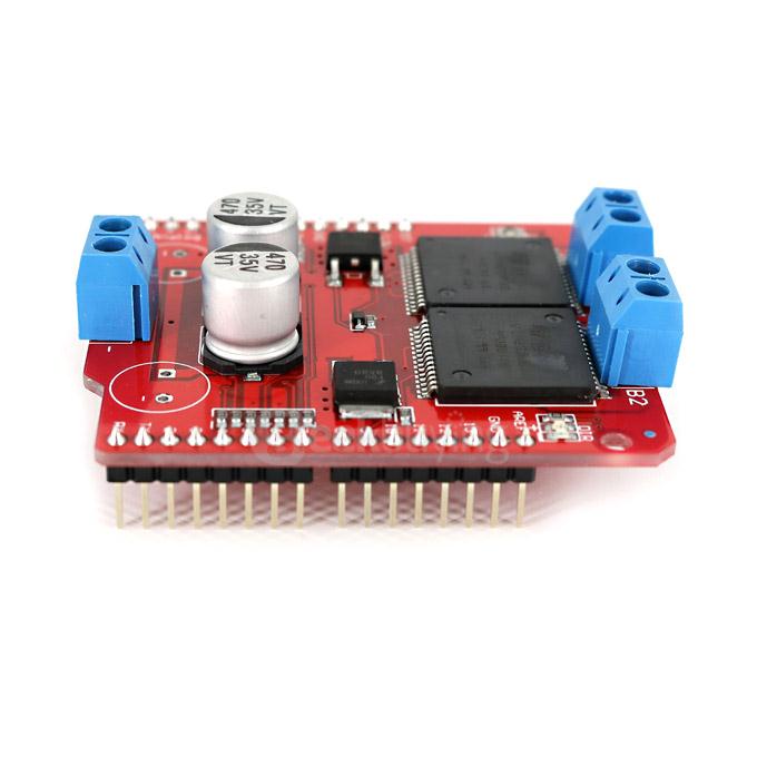 30A High Current Dual Motor Driver Shield Module Full-bridge Driver