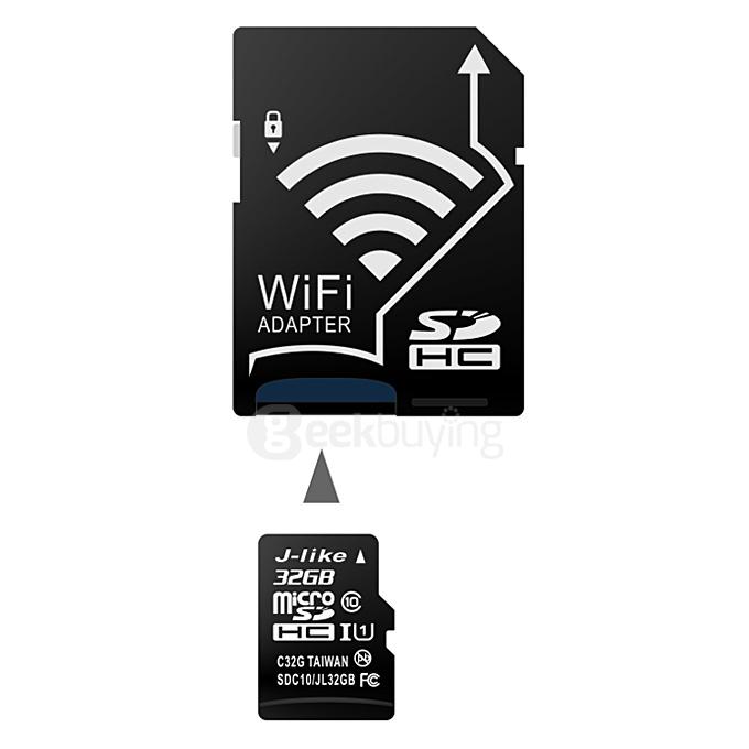 J-Like WiFi SD Card Mobile Phone Companion Wireless LAN Adapter