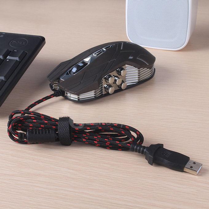 Jianshengyizu JS-X9 10 Key 4 Modes LED USB Wired Gaming Mouse