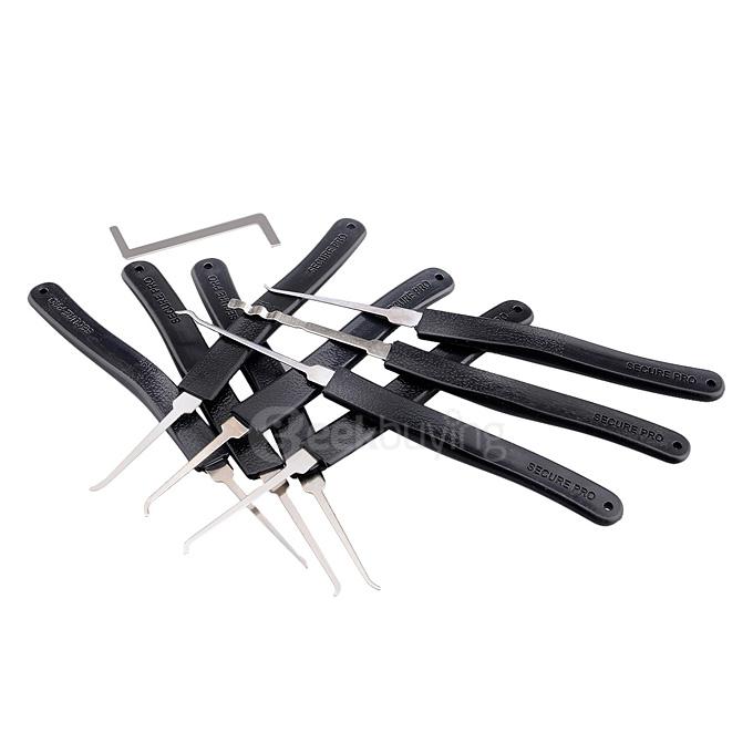 AML020008 Professional 9-Piece Lock Picks + Z-Shape Quick-Picking Tool