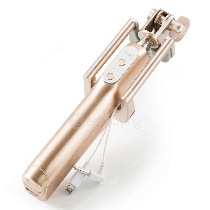 Mlais Travel Wire Control Selfie Stick Self Timer Monopod 3200mAh