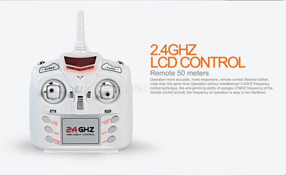 JXD 509V 0.3MP Camera AltitudeHold Mode 2.4G 4CH 6Axis Headless Mode