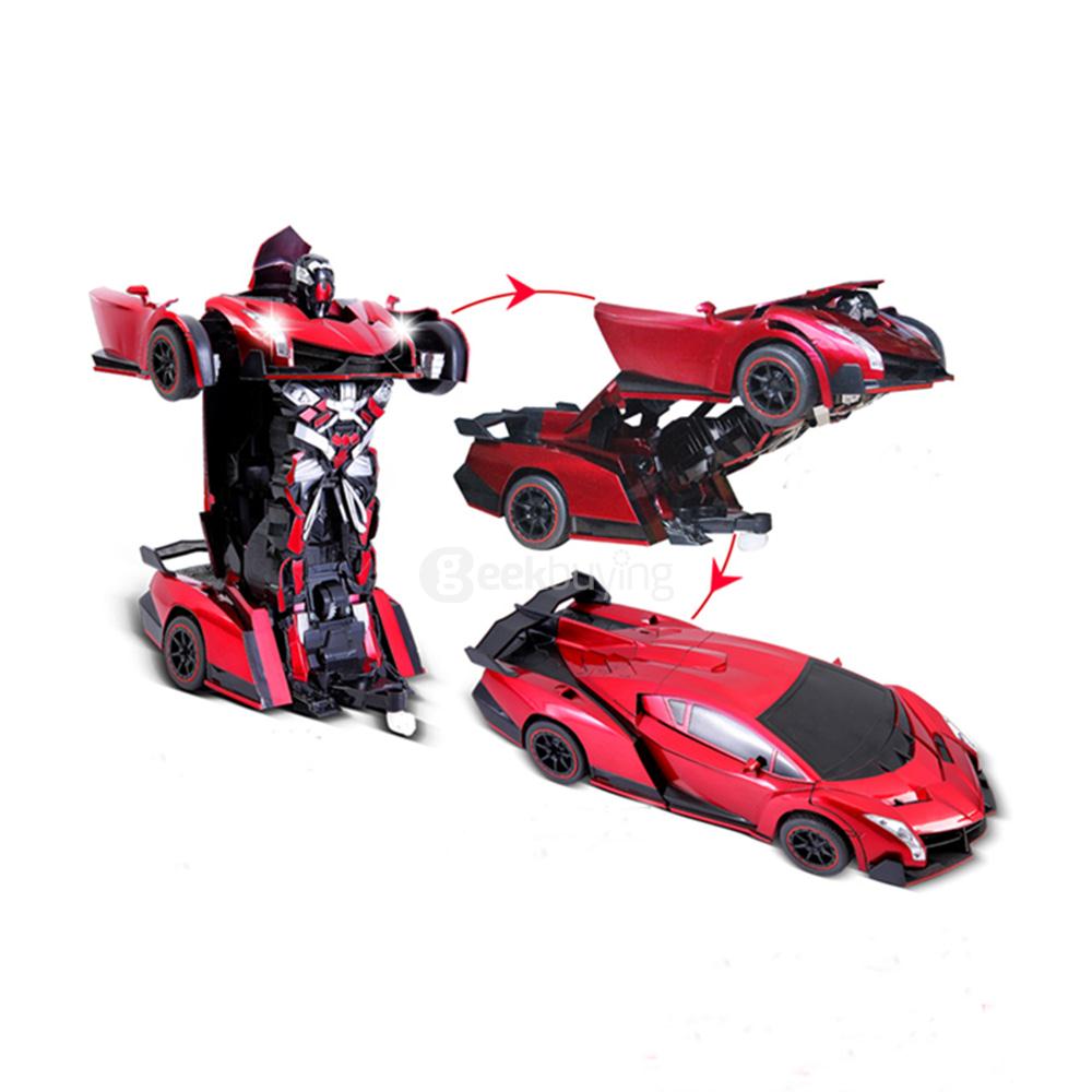 JIA QI TT667B 2.4G RC Stunt Robot Flash Robot