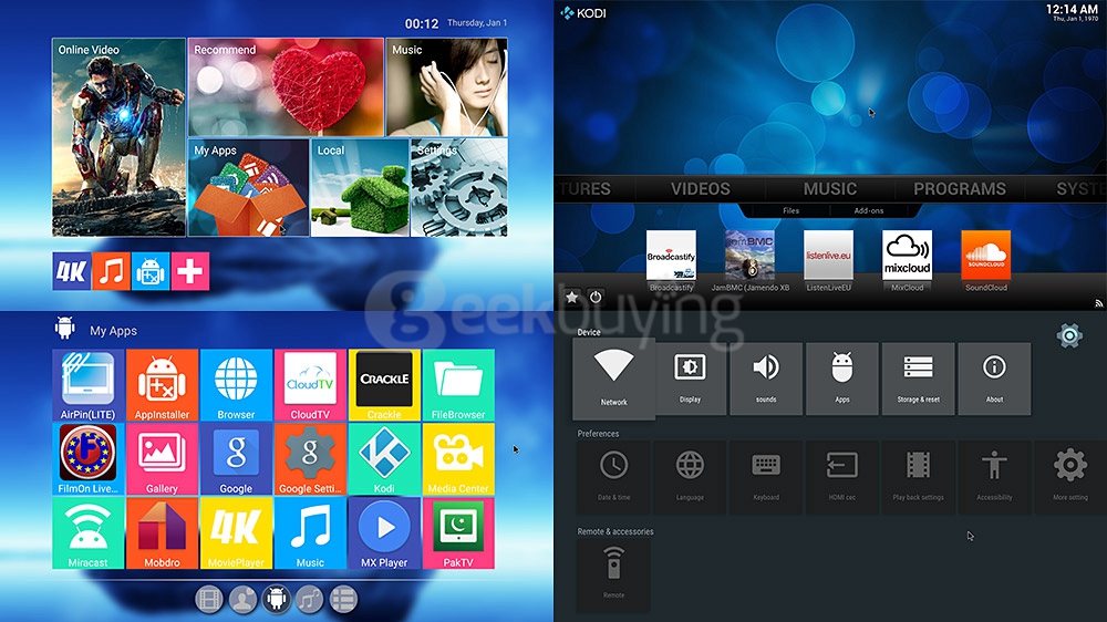 M8S+ Android 4K Mini Amlogic S812 Quad Core Media Player