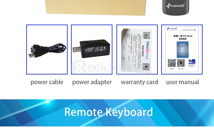 MEEGOPAD T05 Pro Windows 10 Intel Z8300 Quad Core 2G/32G MINI PC