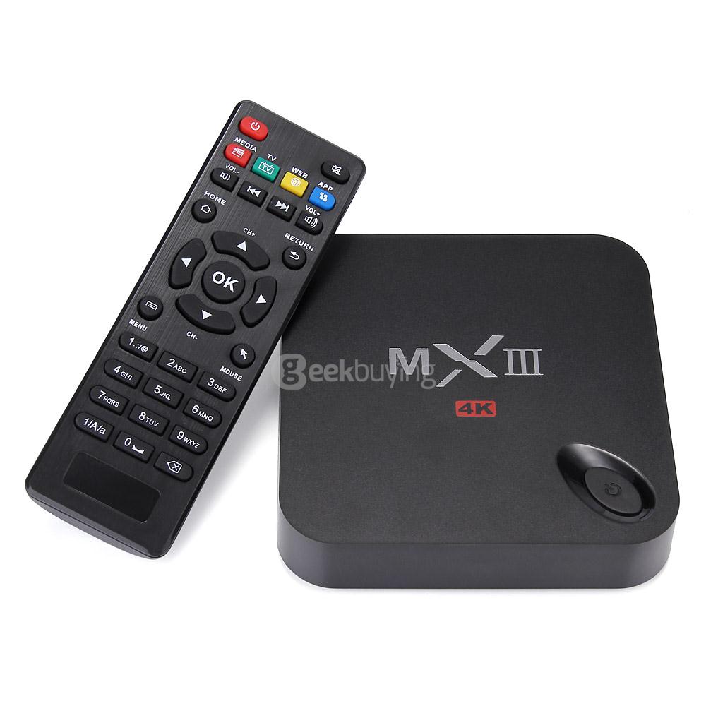 MXIII-G 4K Android 4.4 Amlogic S812 Quad Core 1G/8G 802.11b/g/n TV BOX