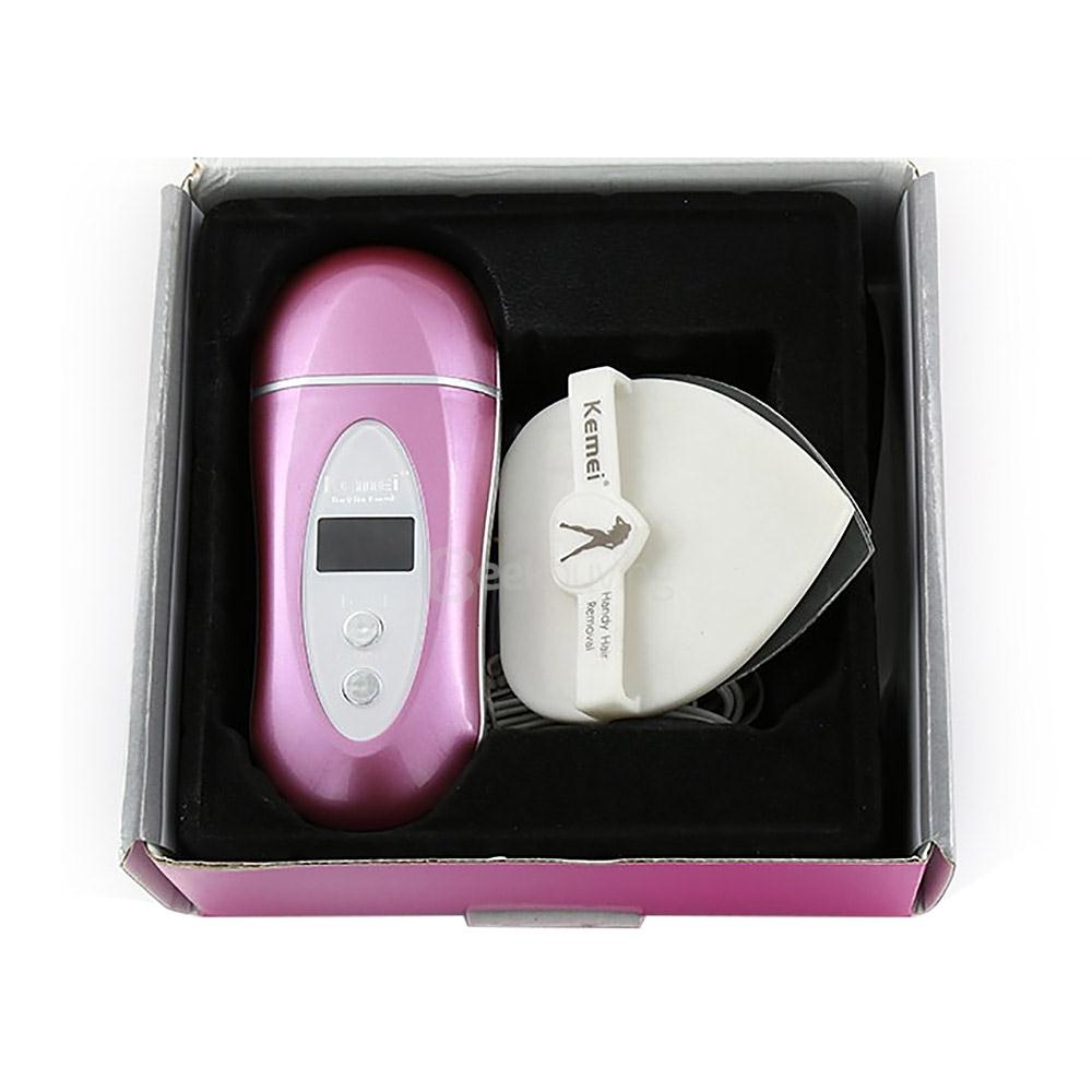 KM-6810 Infrared Hair Remover Women Electric Shaver IR Epilator