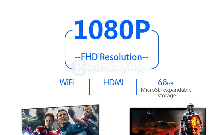 MEEGOPAD T05 Pro Windows 10 Intel Z8300 Quad Core 2G/32G MINI PC