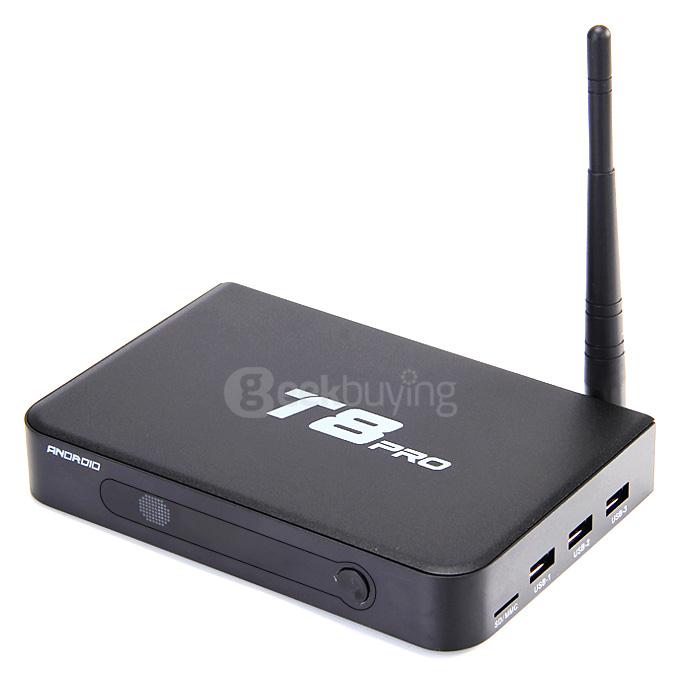 T8 PRO KODI 4K UHD Amlogic S812 2G/8G 2.4G/5G Dual Band WIFI TV BOX