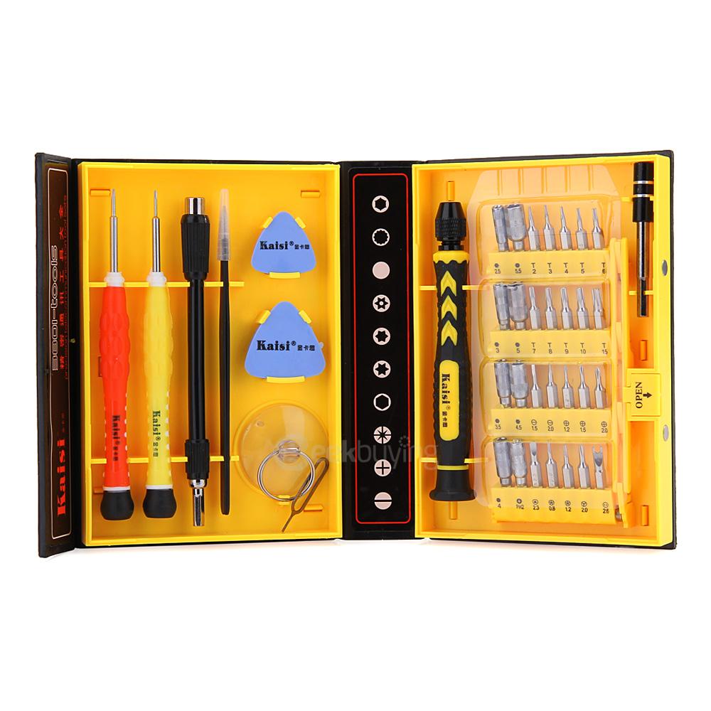 Kaisi KS-3801 CRV 38 Pieces in 1 Precision Telecommunication Tool Sets