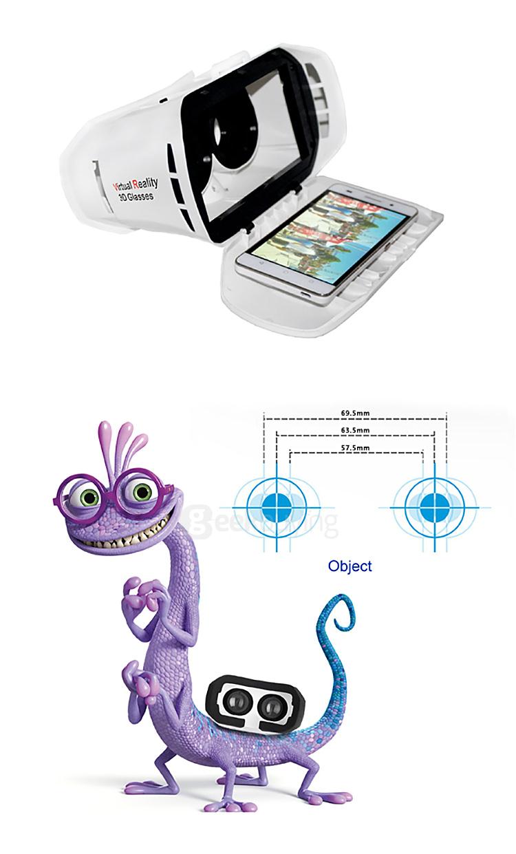 VR Pro Box 3D Immersive VR Virtual Reality Headset