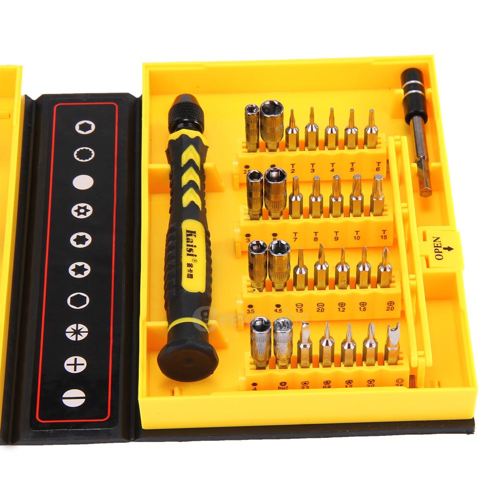Kaisi KS-3801 CRV 38 Pieces in 1 Precision Telecommunication Tool Sets