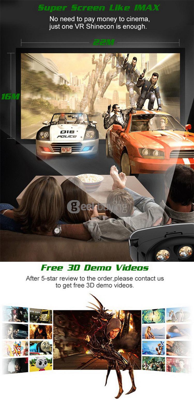VR SHINECON 3D Virtual Reality VR Headset