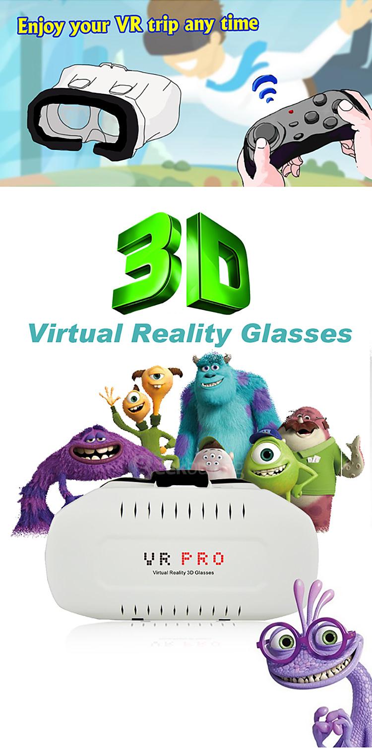 VR Pro Box 3D Immersive VR Virtual Reality Headset