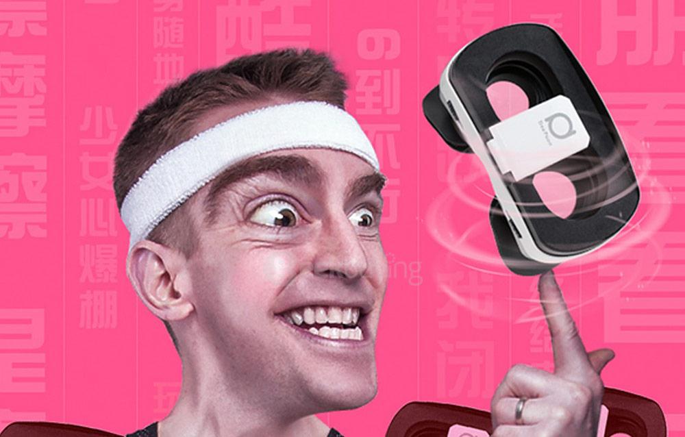 Deepoon V3 Immersive 3D VR Virtual Reality Headset FOV96