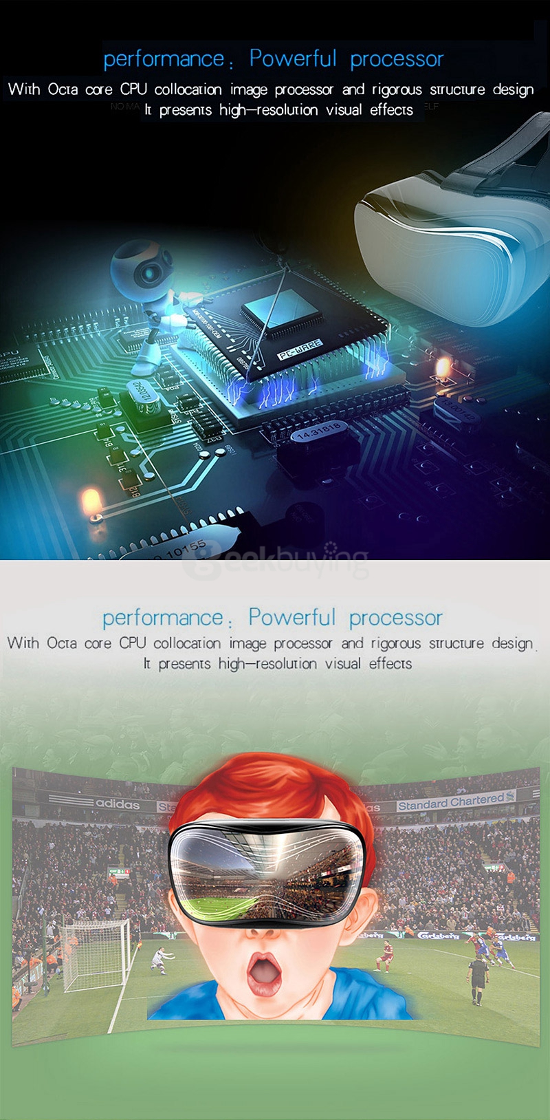 Immersive VR Virtual Reality Headset PC WIFI 3D VR Headset HDMI 1080P