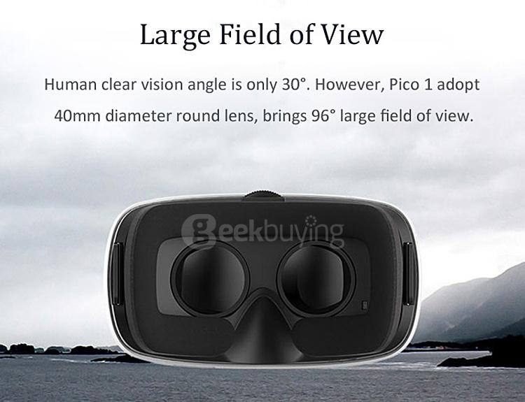 Pico 1 3D VR Virtual Reality Headset FOV96 IPD Adjustment VR Helmet