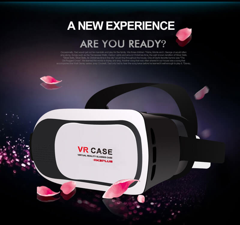 VR Case RK3Plus 3D Virtual Reality VR Headset IPD Focus Adjust