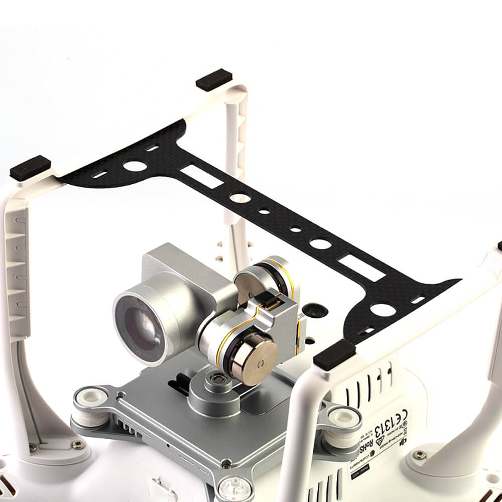 Light Carbon Fiber Camera Gimbal Guard Protector Plate