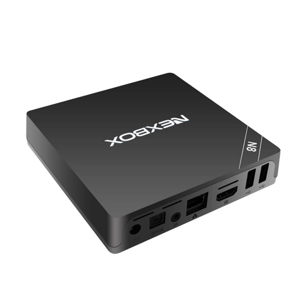 NEXBOX N8 RK3368 4K Smart TV BOX KODI 2G/16G 2.4G/5G WIFI Gigabit LAN