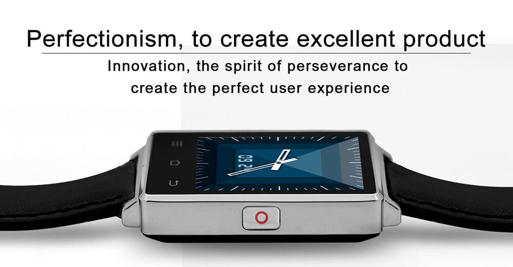 No.1 D6 Android 5.1 3G Smartwatch Phone - Gold