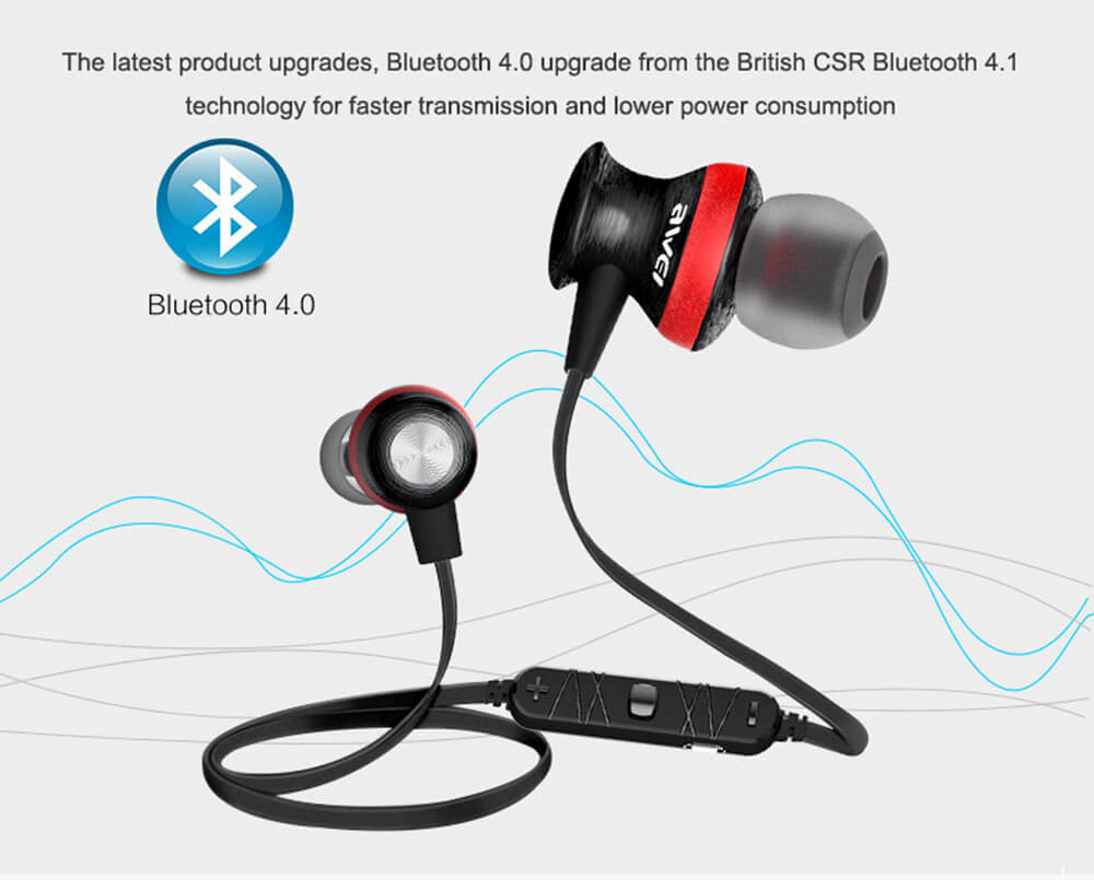 Awei A980BL Bluetooth 4.0 Wireless Sports Earphone