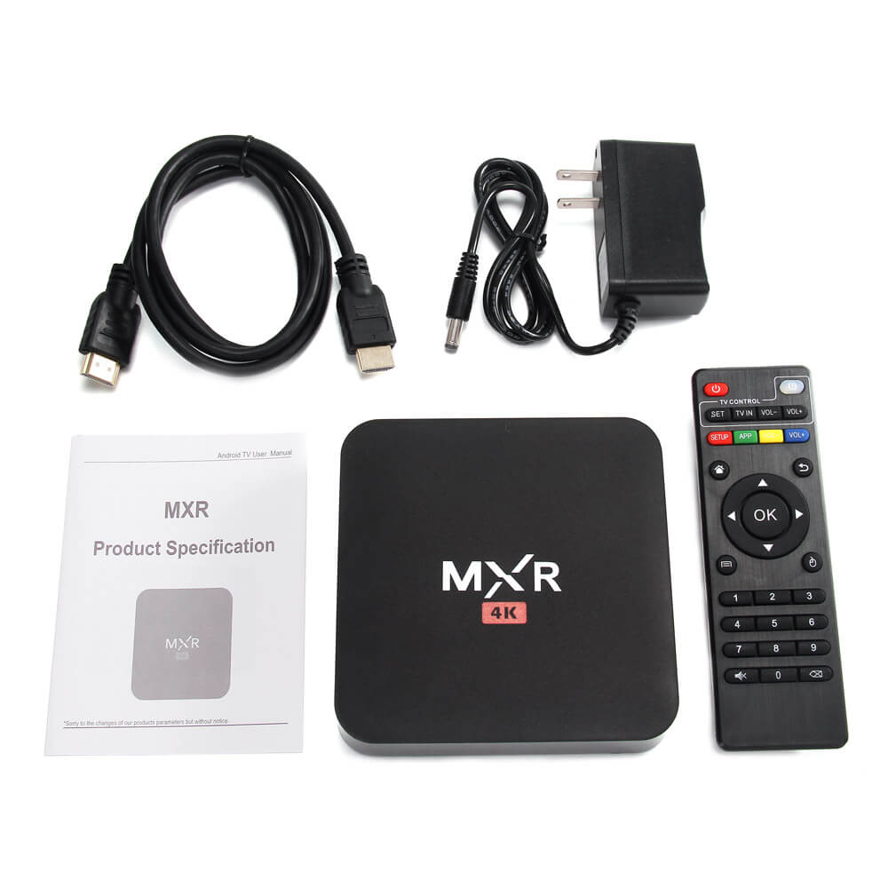 MXR Quad-core Rockchip RK3229 4K Android4.4 TV BOX