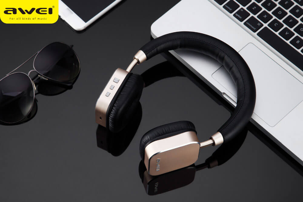 Awei A900BL Wireless Bluetooth Stereo Headphones