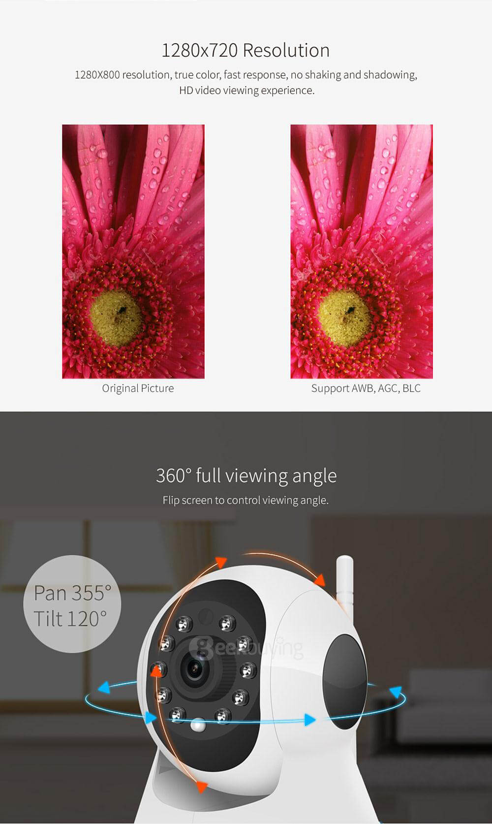 Vstarcam Eye4 C7825WIP IP Camera