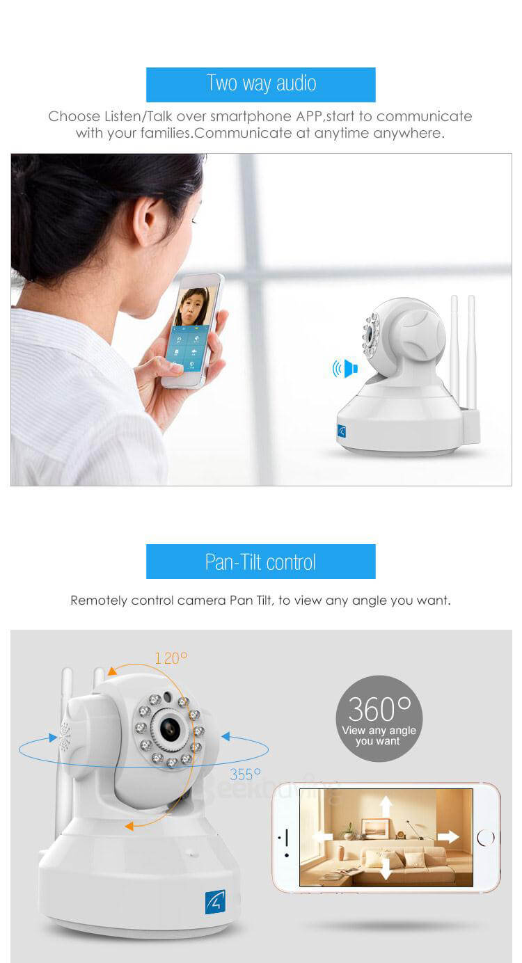 Vstarcam Eye4 C7837WIP-AR IP camera - White