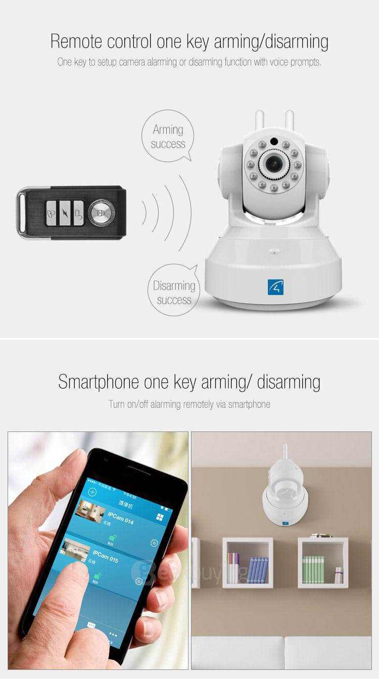 Vstarcam Eye4 C7837WIP-AR IP camera - White