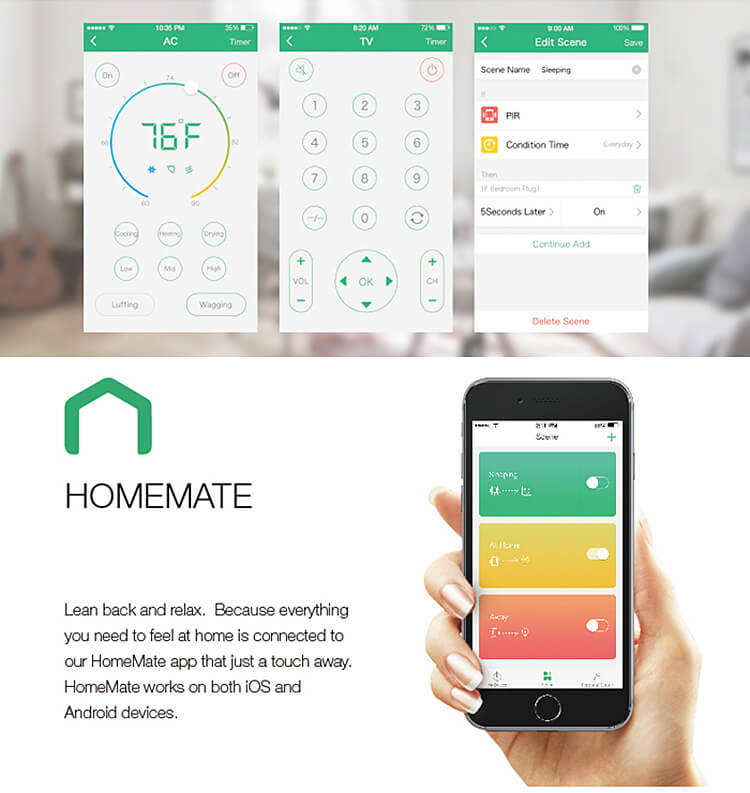 ORVIBO Smart Home Suit Wireless Remote Control System - AU Plug