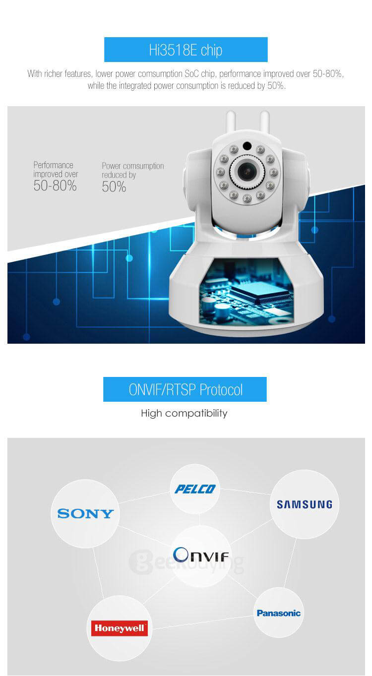 Vstarcam Eye4 C7837WIP-AR IP camera - Black