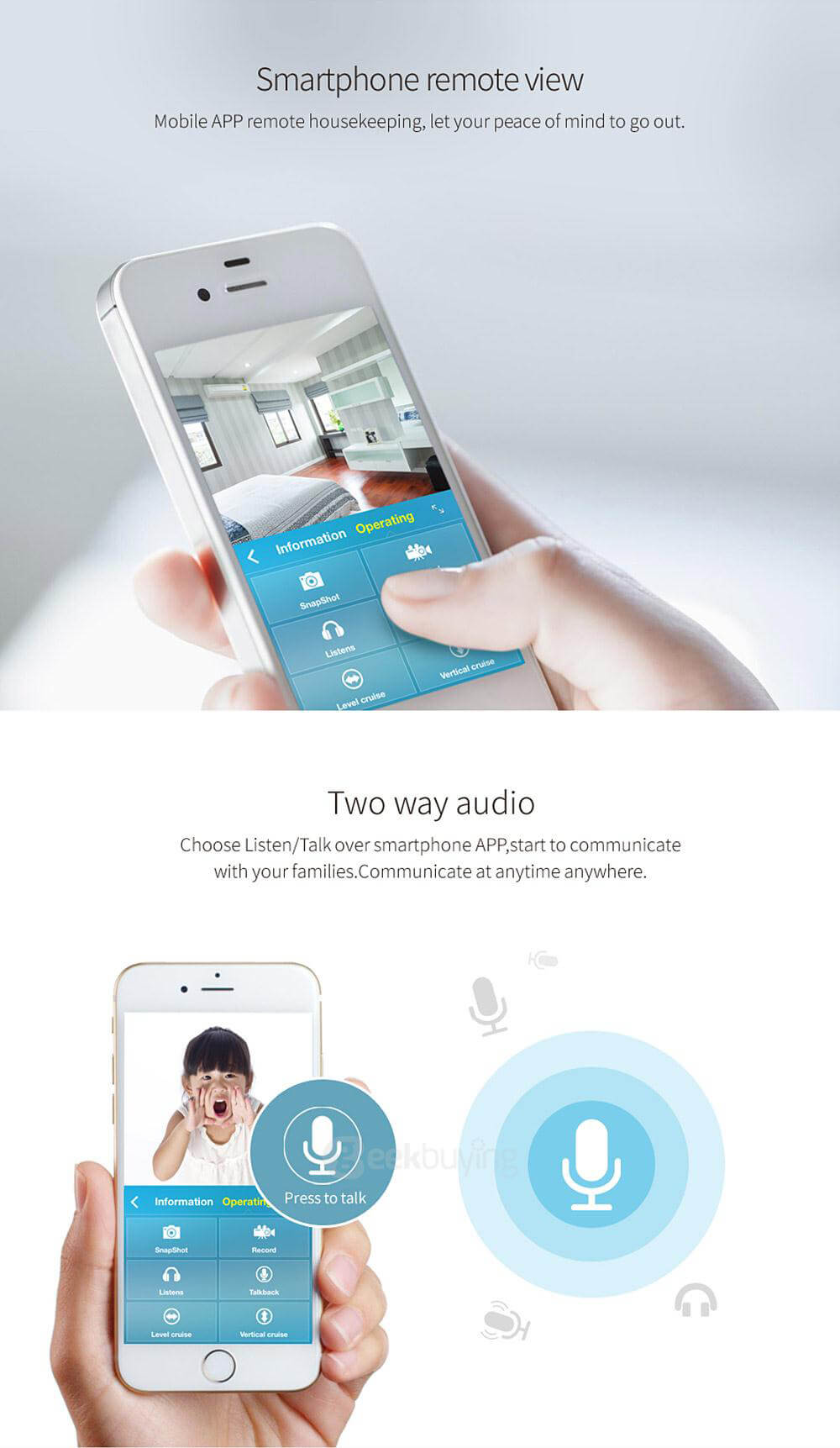 Vstarcam Eye4 C7825WIP IP Camera