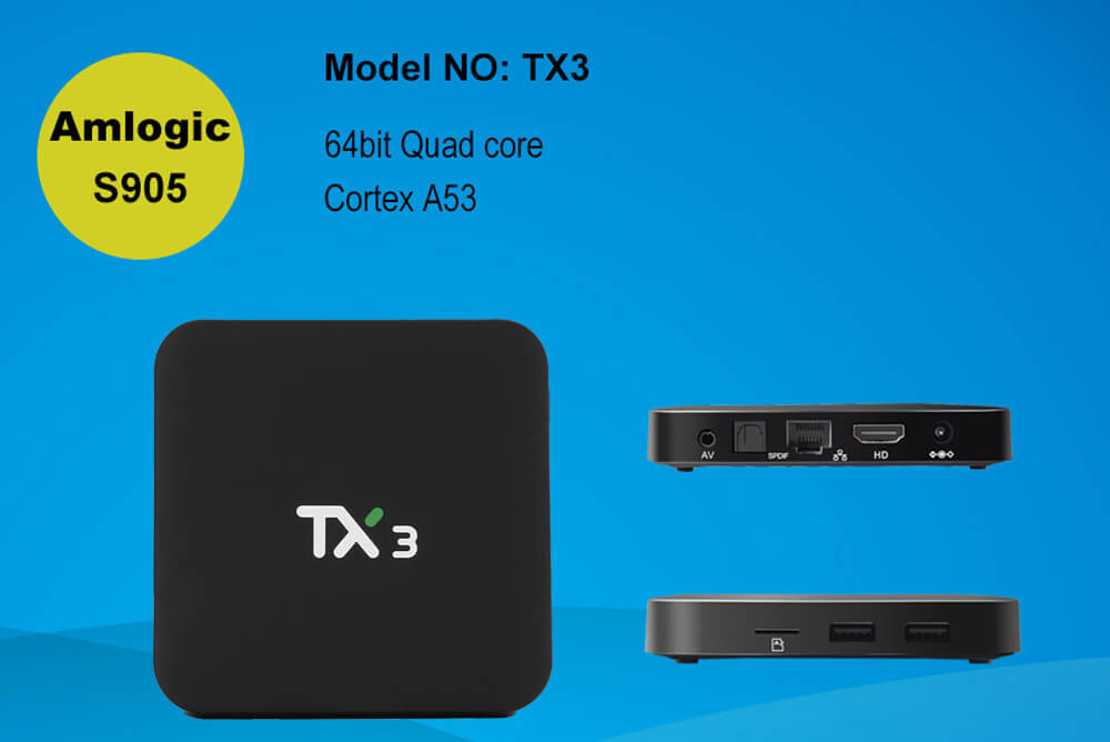 Tanix TX3 Amlogic S905 Android 5.1.1 4K UHD MINI PC