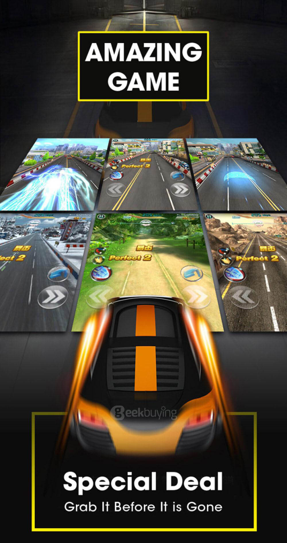 3D Smart Pocket Racing Car