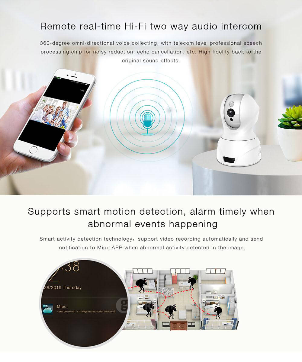 826 Smart Wireless PTZ Cloud Camera