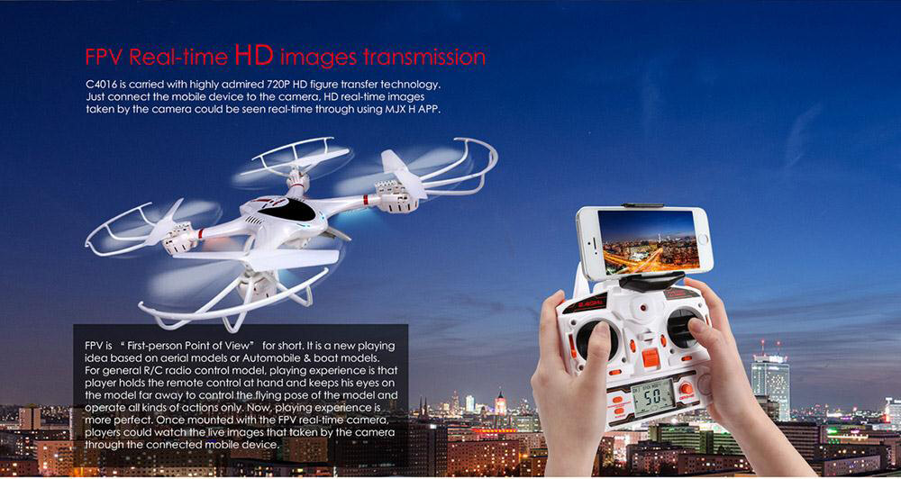 C4016 FPV HD 720P Real Time Aerial Camera