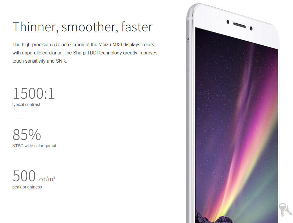 MEIZU MX6 Helixo X20 4GB 32GB Smartphone - Gray