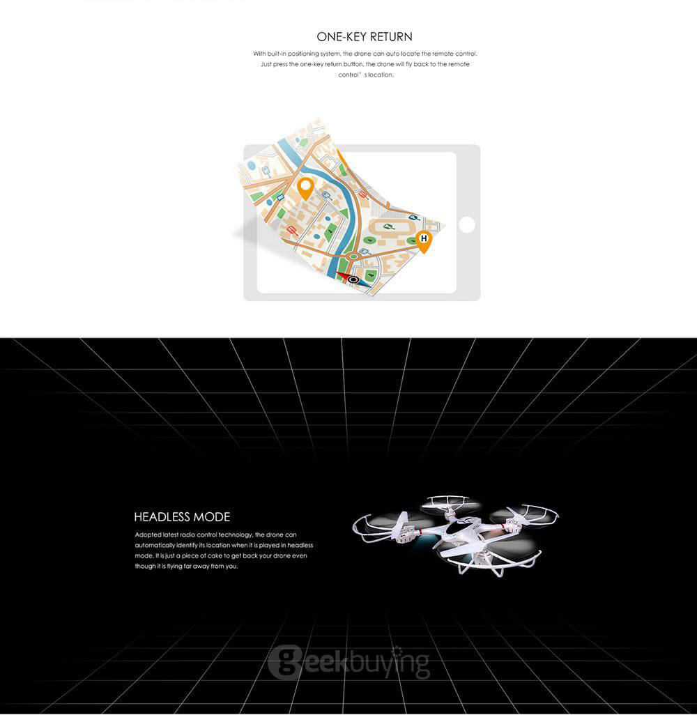 C4016 FPV HD 720P Real Time Aerial Camera