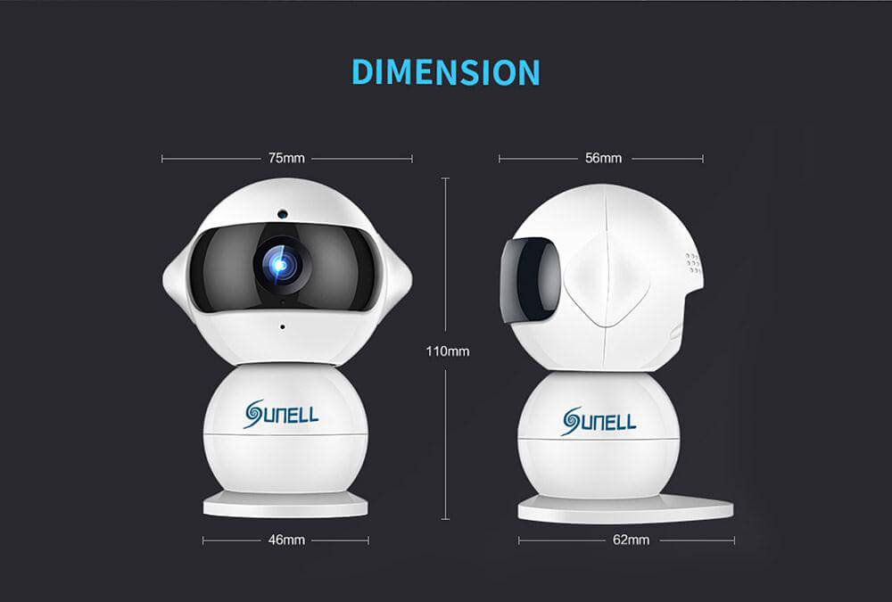 Sunell EA-D22HXK 960P HD IR WiFi-AP SoHo IP Camera