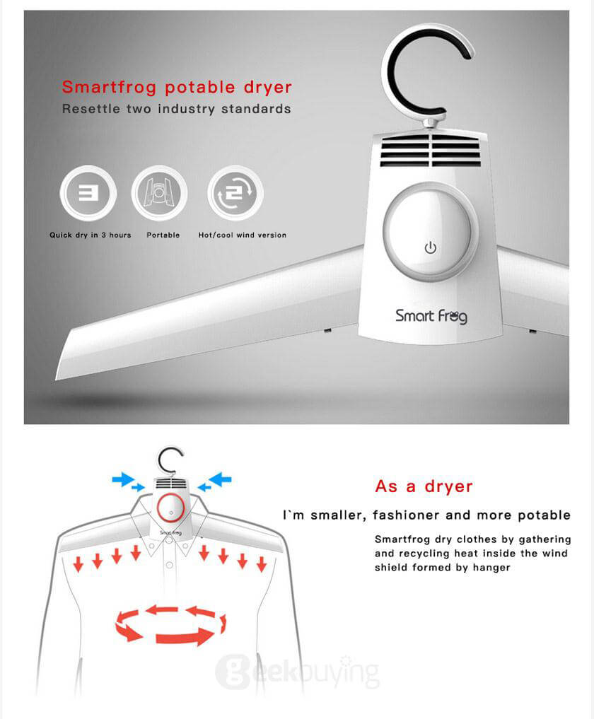 Smart Frog Electric Clothes Dryer Hanger